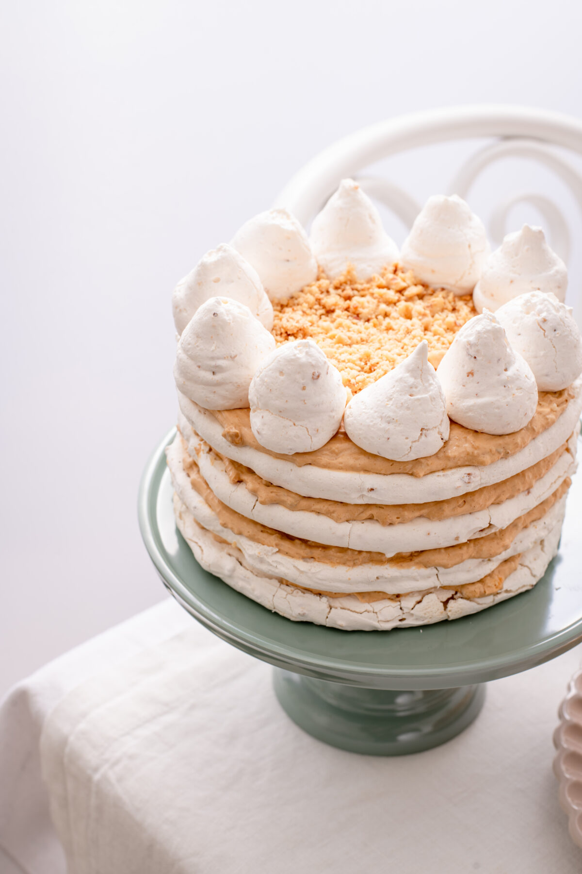 Morenginis lazdynų riešutų tortas - Pinavija